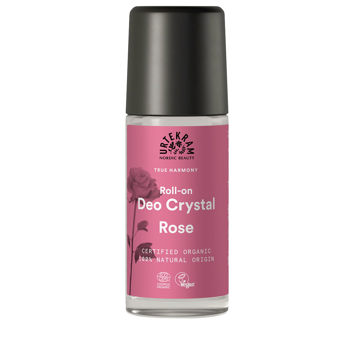 Urtekram Rose Roll-on Deo Crystal 50 ml