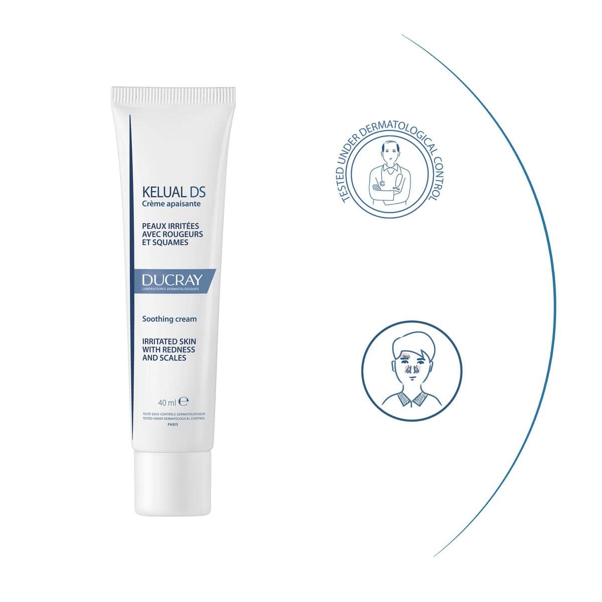 Ducray • Kelual DS Soothing Cream 40 ml
