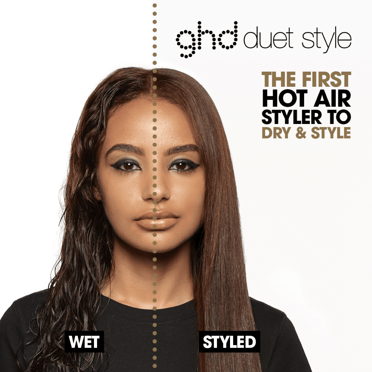 Duet Style Hot Air Styler • 2-in-1 Heissluftstyler von ghd • haar-shop.ch
