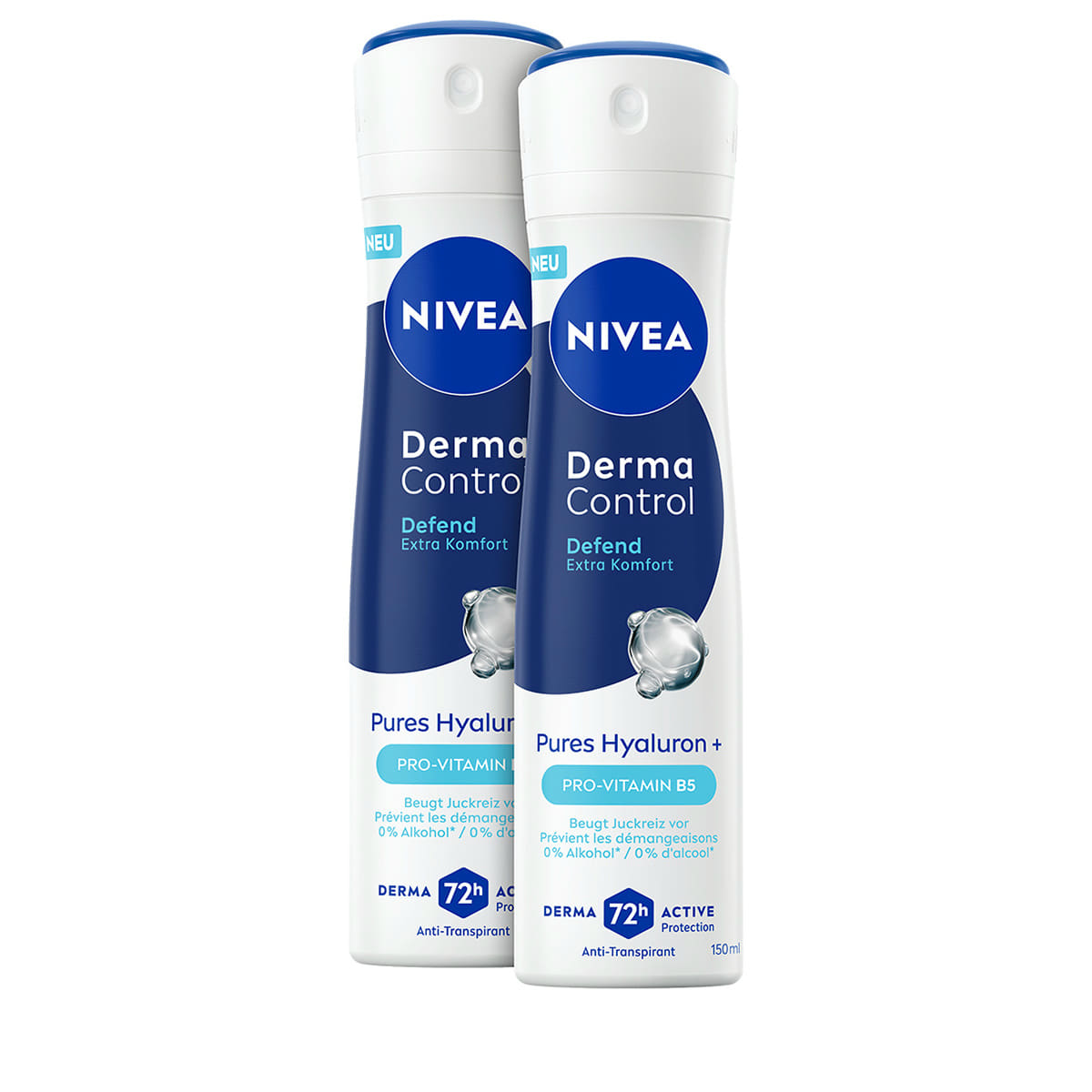 NIVEA • Deo Derma Control Defend Spray Female DUO • haar-shop.ch
