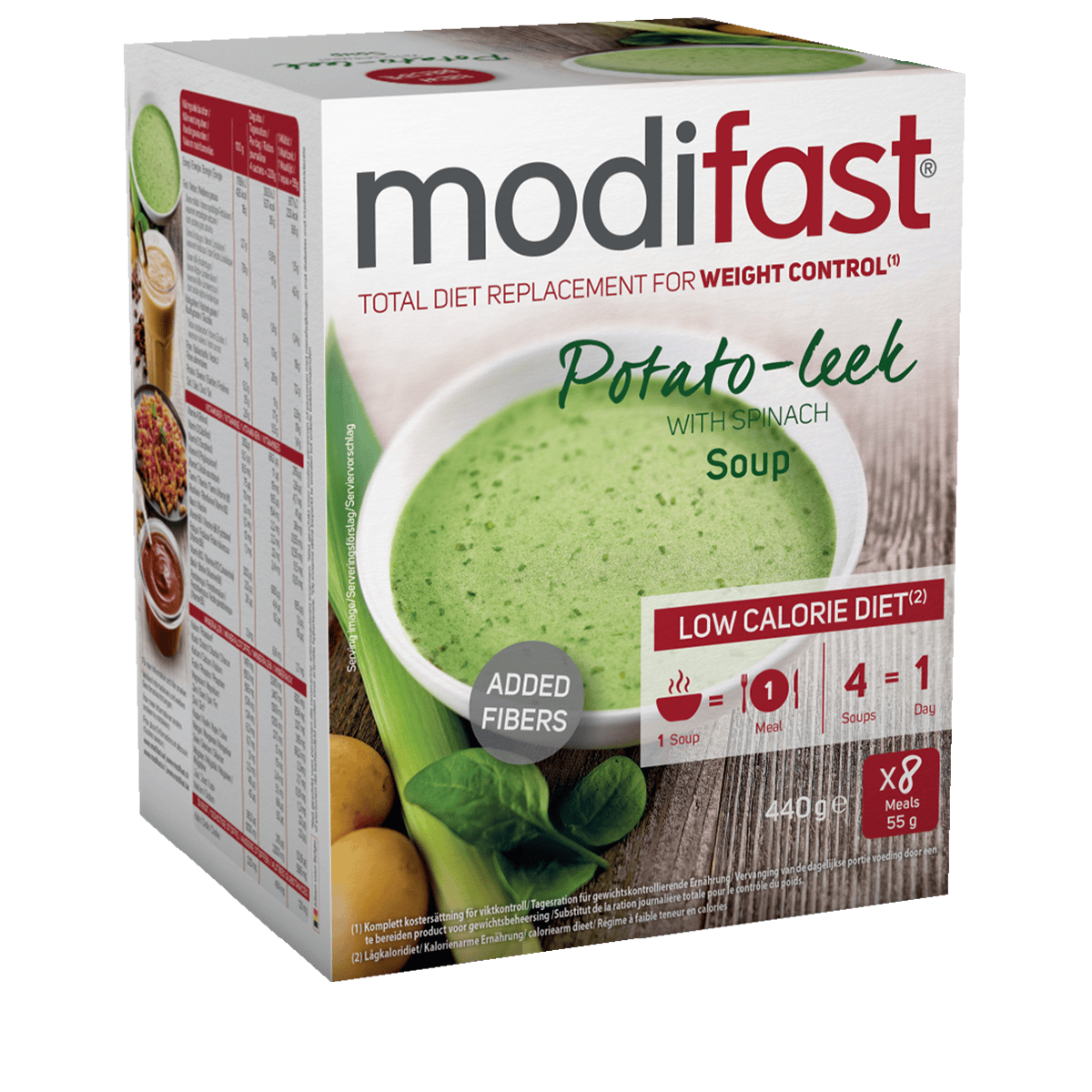 Modifast • Soupe Poireaux-Pommes de Terre - 8 Sachets • haar-shop.ch