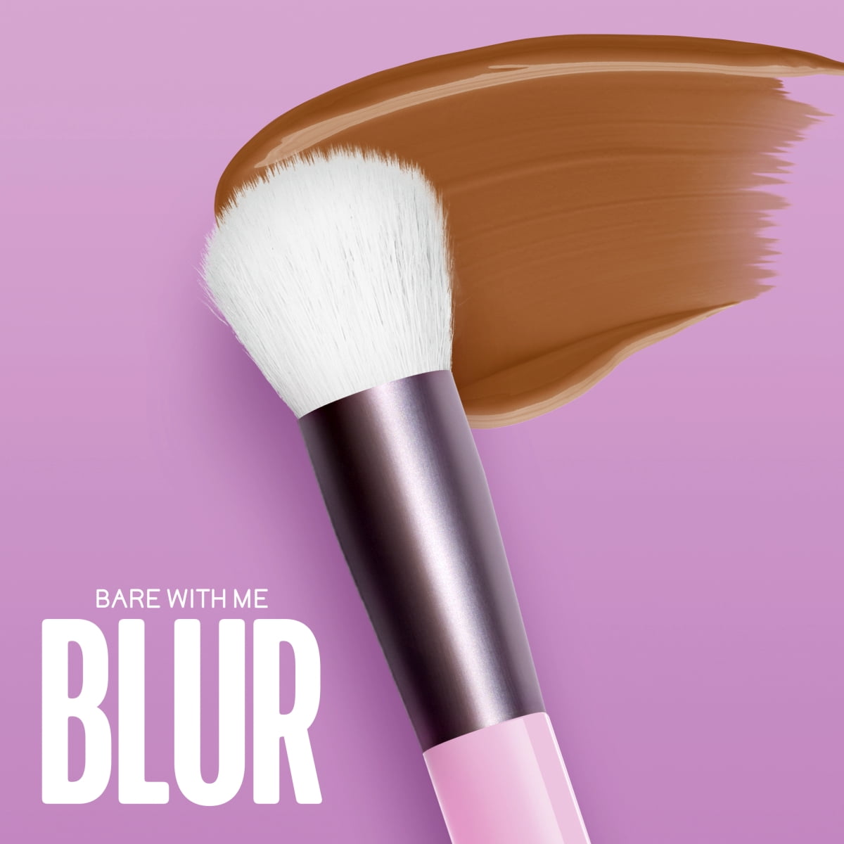 NYX Professional Makeup • Bare With Me Blur Foundation Brush • haar-shop.ch