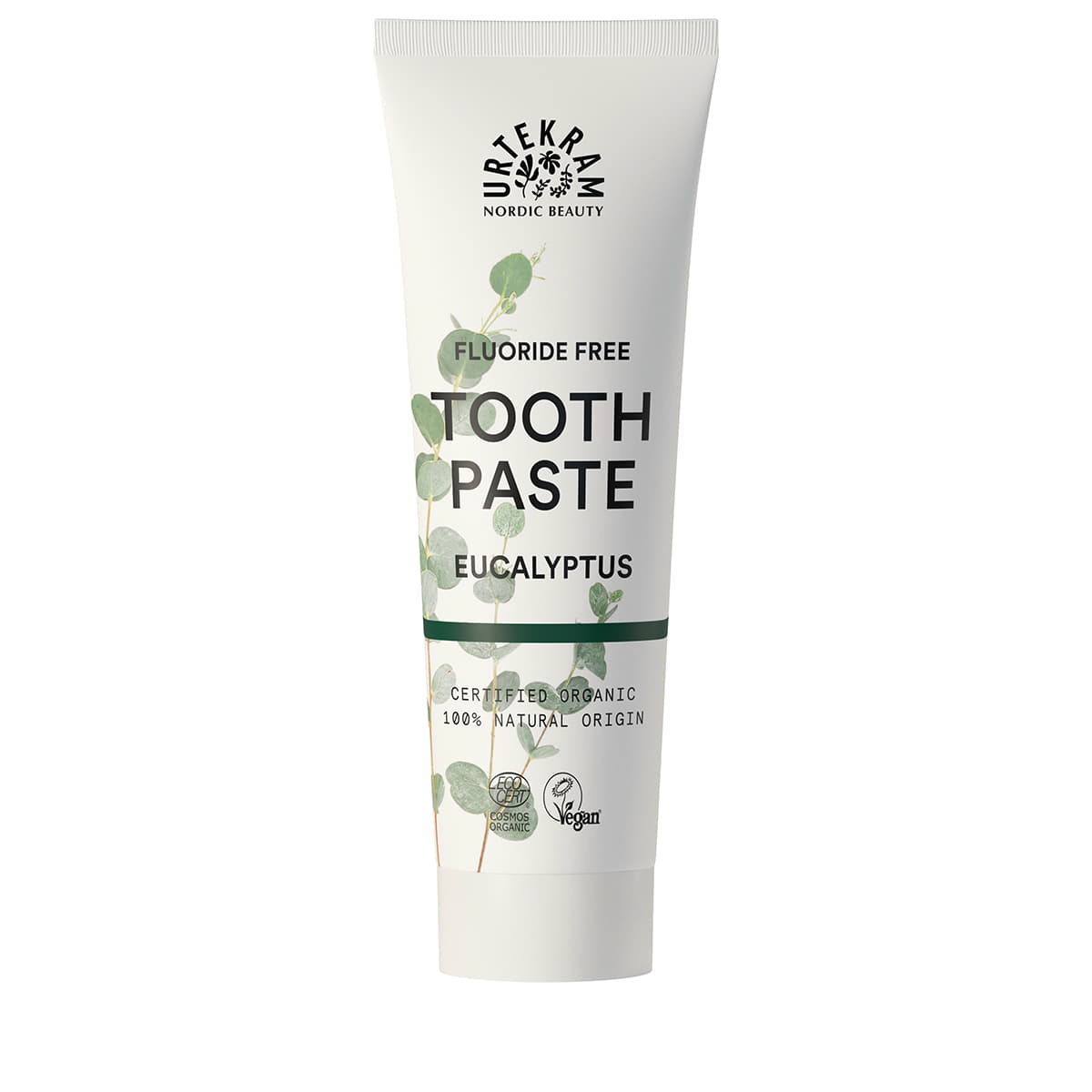 Urtekram • Eucalyptus Toothpaste Fluoride Free 75 ml • haar-shop.ch