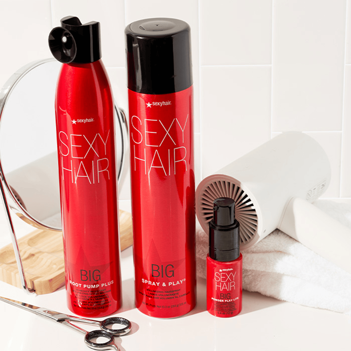 SexyHair • Root Pump Plus Spray Mousse