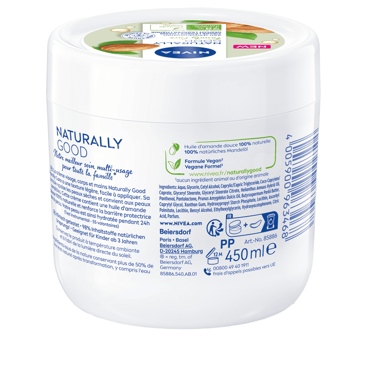 NIVEA • Naturally Good Family Care • haar-shop.ch