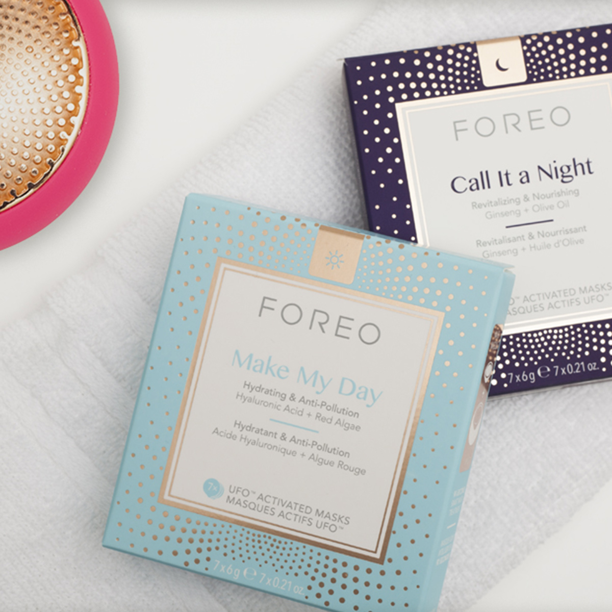 Foreo UFO Masks Call It a Night x 7 • Ideal für entspannende Nächte