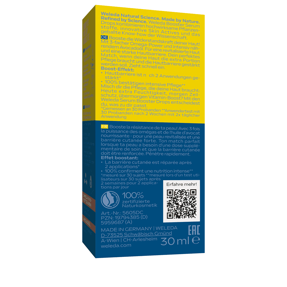 Weleda • Extra Rich Omega Serum Drops • haar-shop.ch