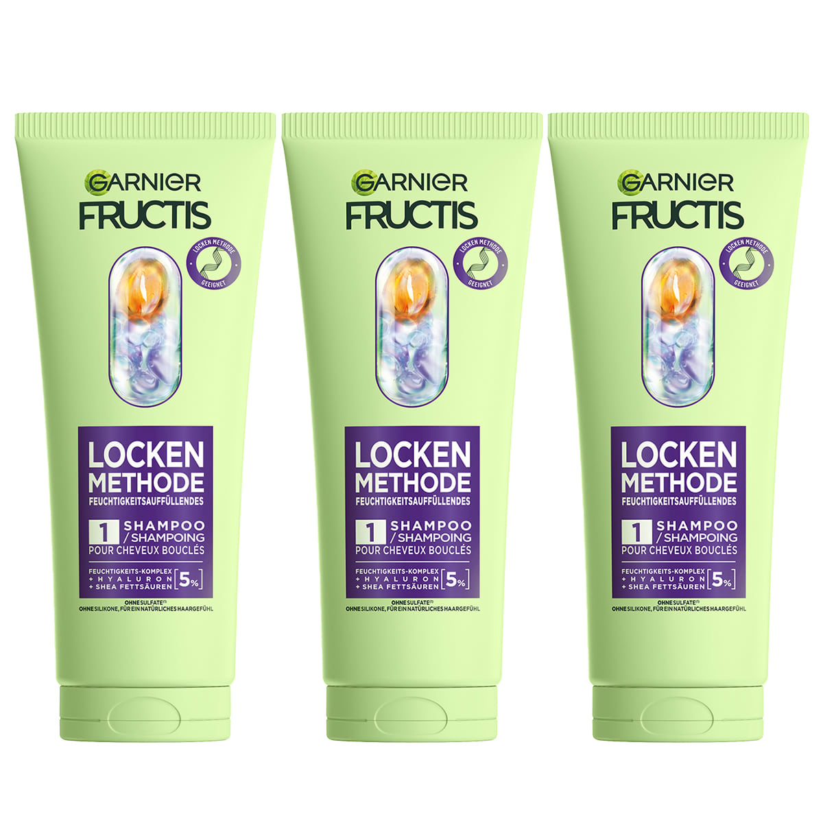 Garnier Fructis Curls Method Shampoo Set • Haarpflege für Locken