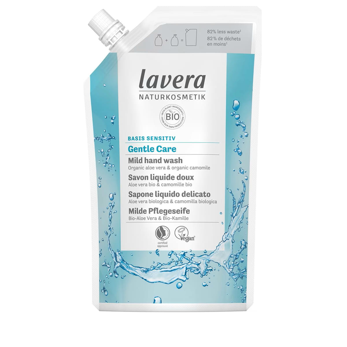 Lavera Basis Sensitiv Mild Hand Wash Refill 500 ml