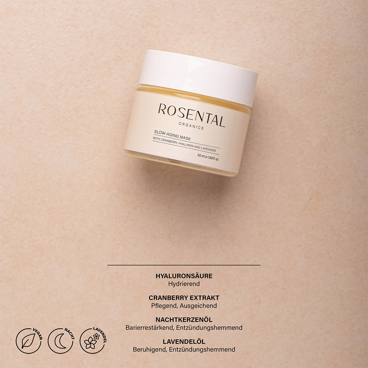 Rosental Organics • Slow-Aging Mask für strahlende Haut