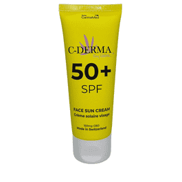 C-Derma Face Sunscreen SPF50+ 75 ml • High Protection • haar-shop.ch