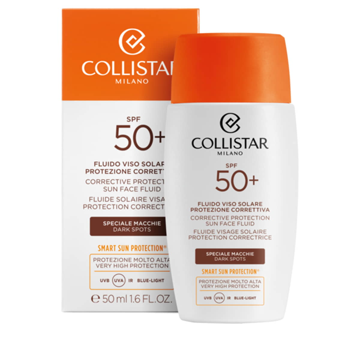 Collistar • Corrective Protection Cream Sun Face Fluid Dark Spots 50 ml