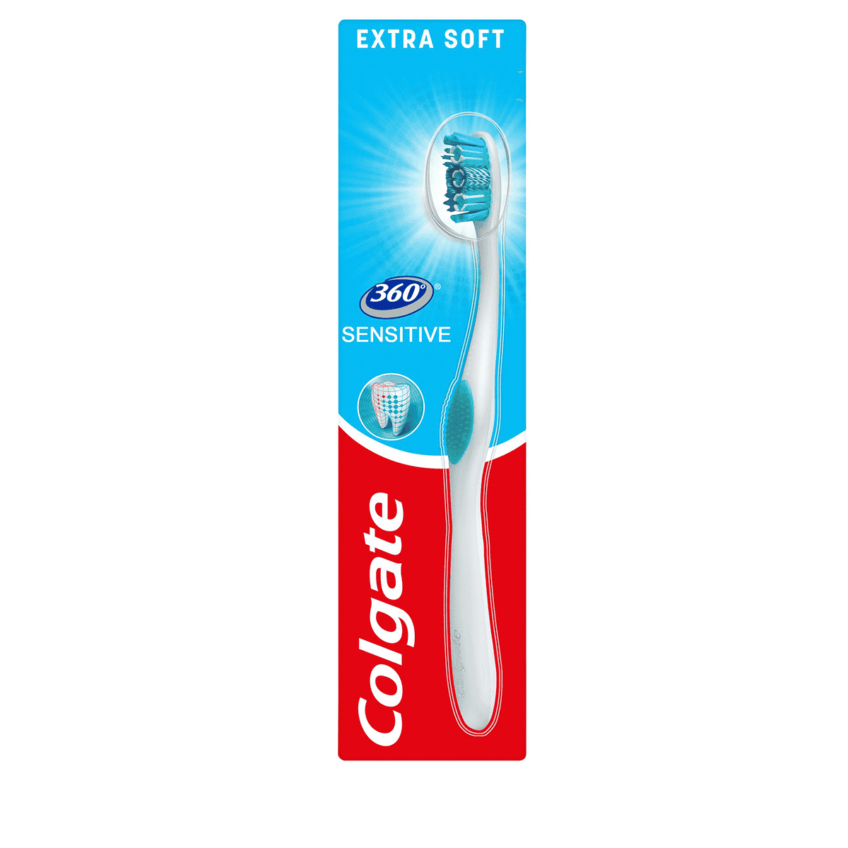 Colgate • 360° Sensitive Extra Weich Zahnbürste • haar-shop.ch