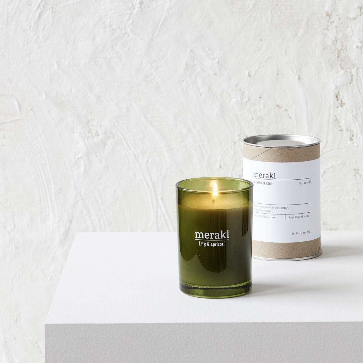 Meraki • Scented Candle - Fig & Apricot 220 g • haar-shop.ch