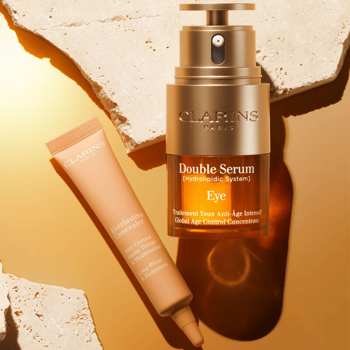 Clarins Double Serum Eye - Anti-Aging & Hydration • haar-shop.ch