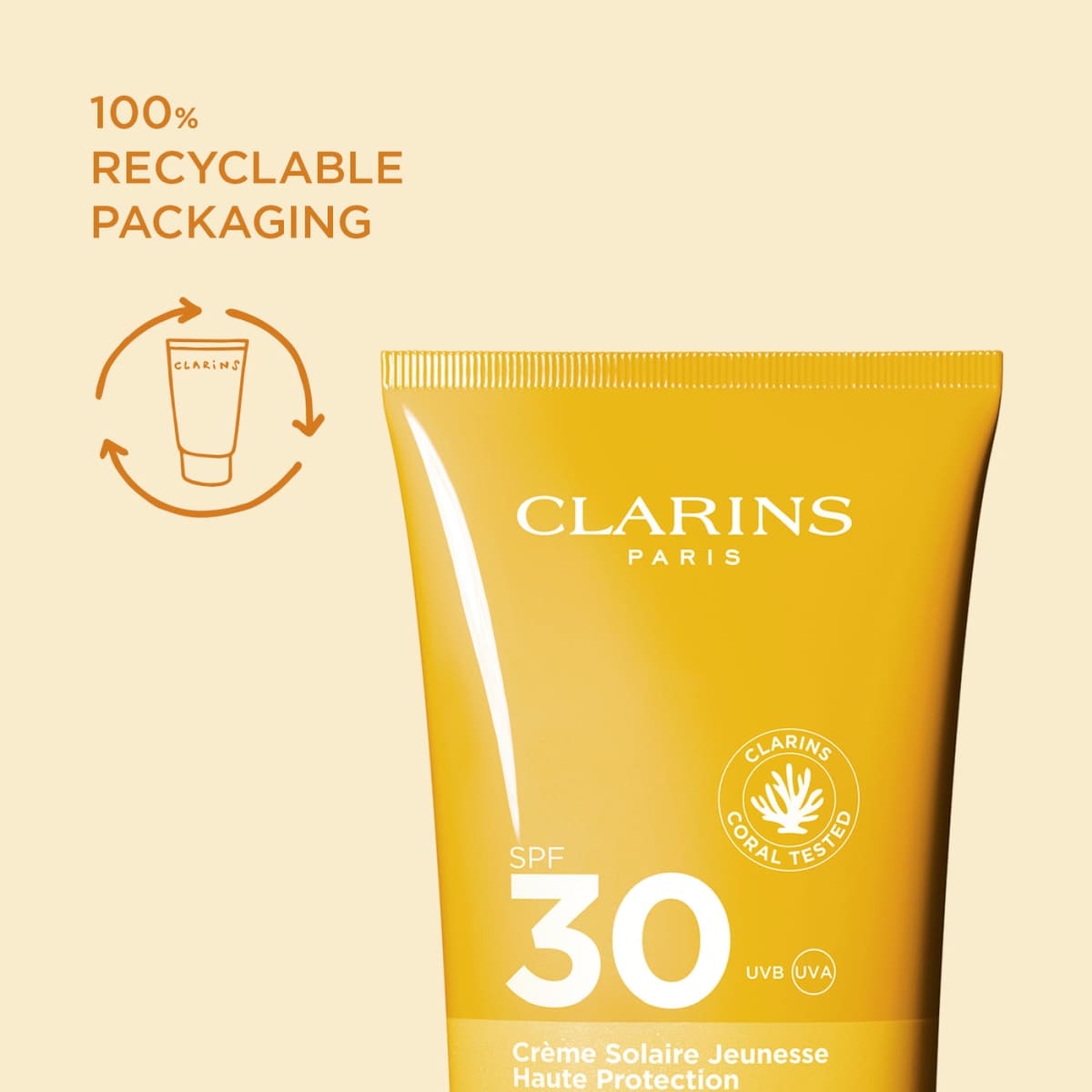Clarins • Youth Sun Cream High Protection SPF 30 Body • haar-shop.ch