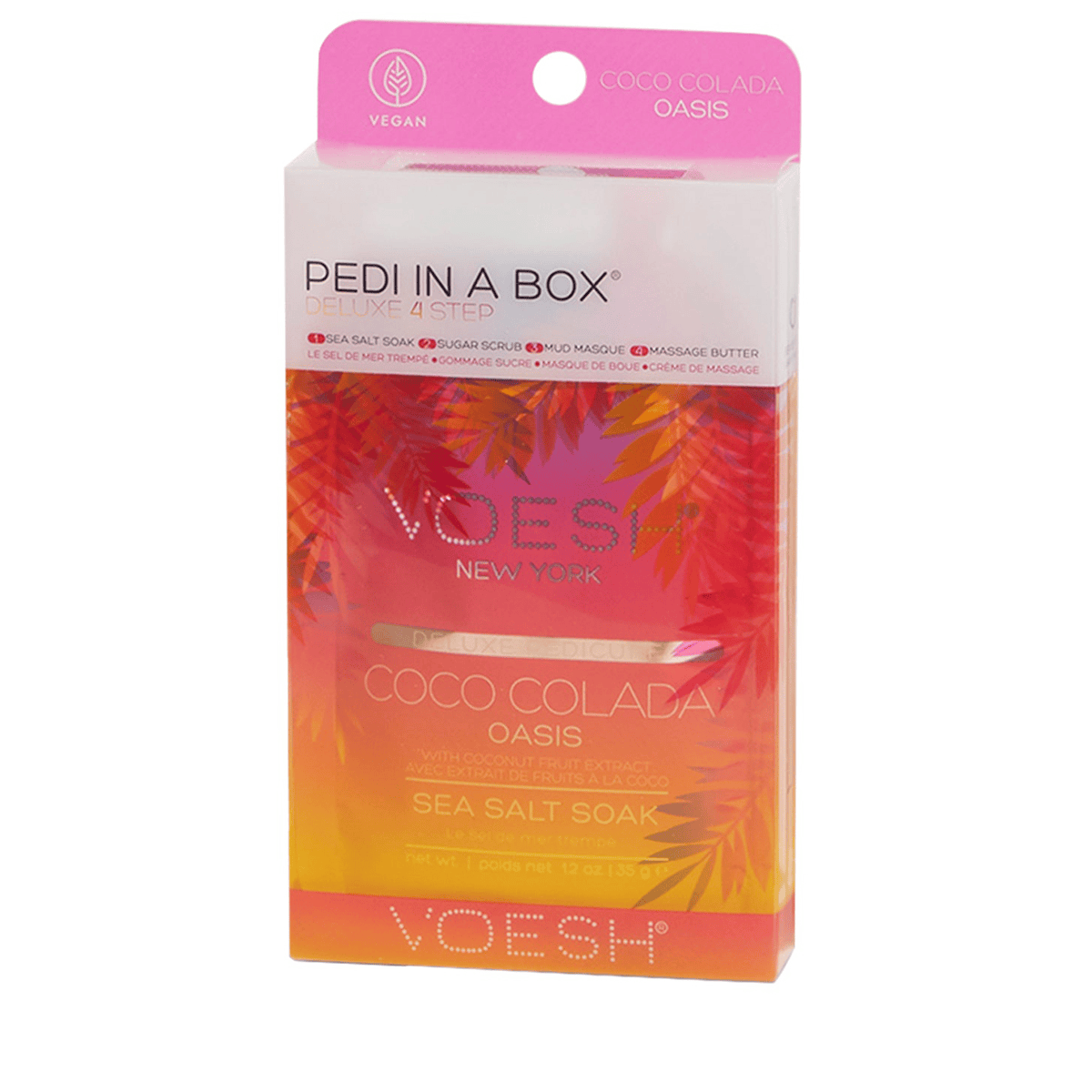 Voesh - Pedi in a Box (4 Step) Coco Colada Oasis