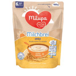 Milupa • Milk Cereal Semolina 6M 400 g