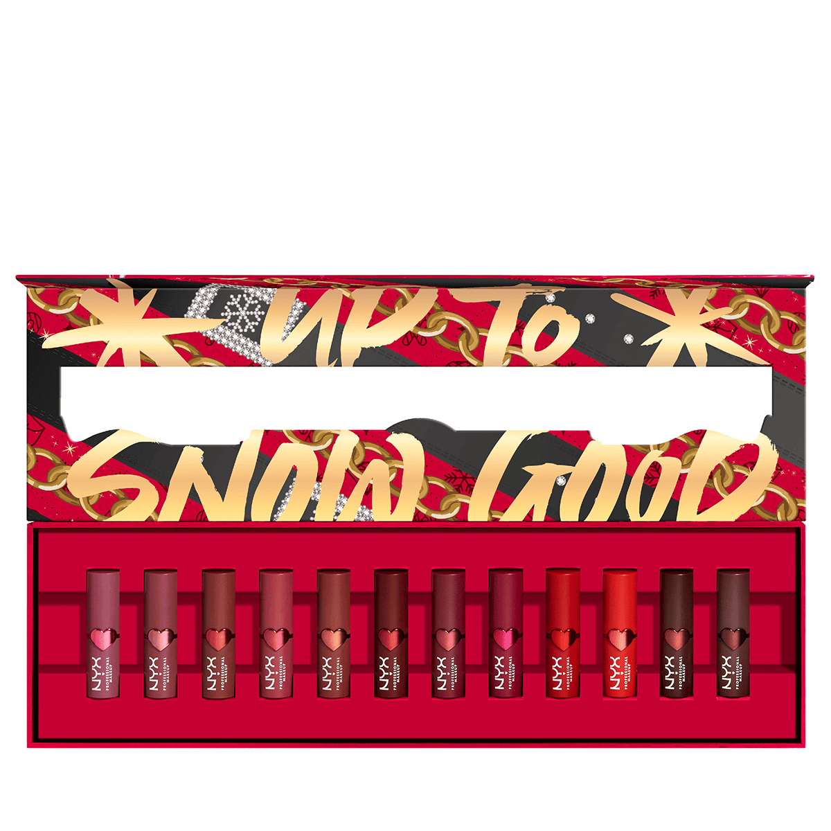 NYX Professional Makeup • Mrs Claus Matte Lipstick Set