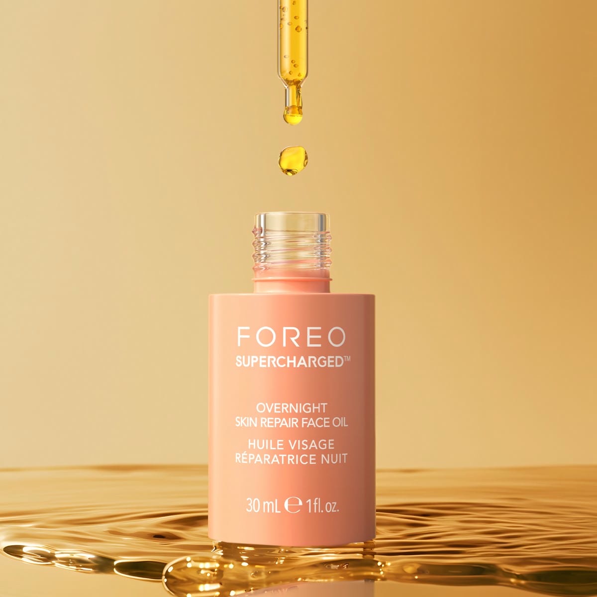 Foreo • Supercharged Overnight Skin Repair Face Oil • haar-shop.ch